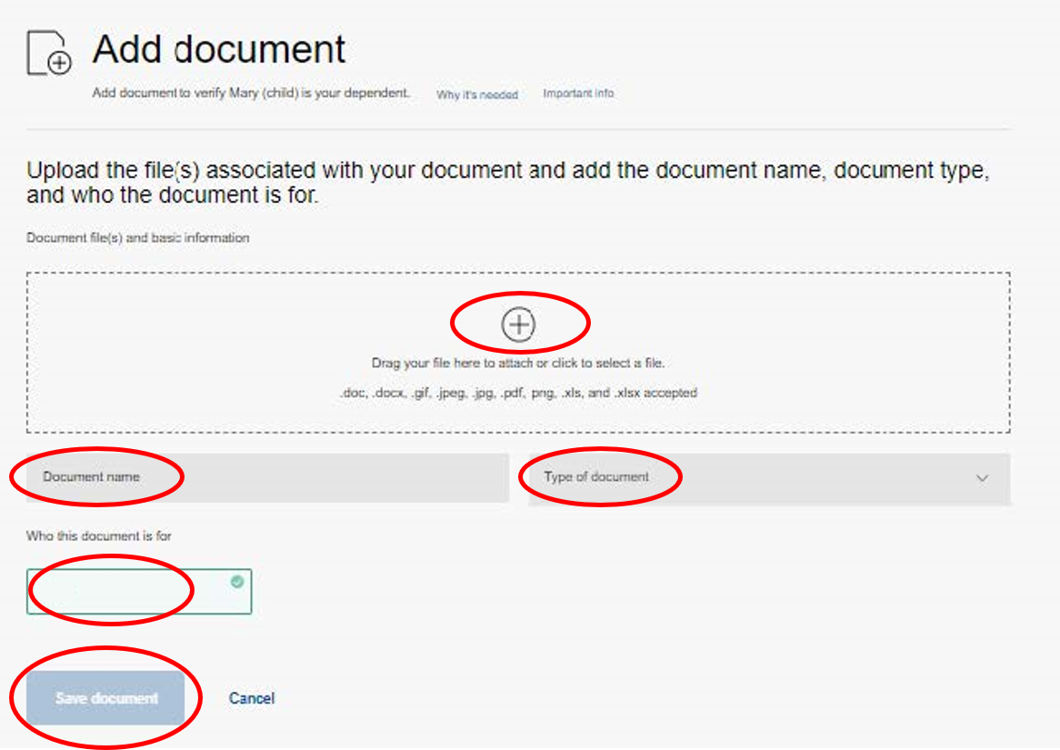 How to Upload a Document to the Document Center