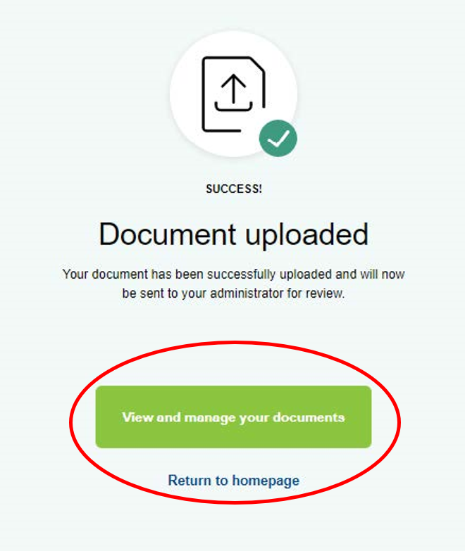 How to Upload a Document to the Document Center
